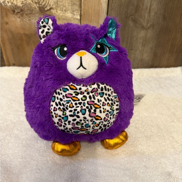 misfittens | Toys | Purple Stuffed Animal With Gold Accents | Poshmark